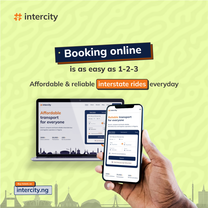 Intercity: Book Cheap Interstate Bus tickets Online in Nigeria